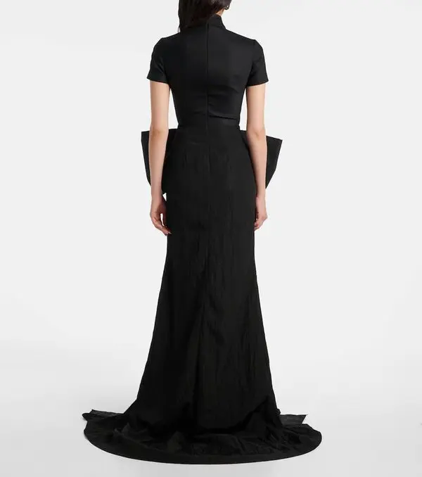 David Koma Bow-detail Gown