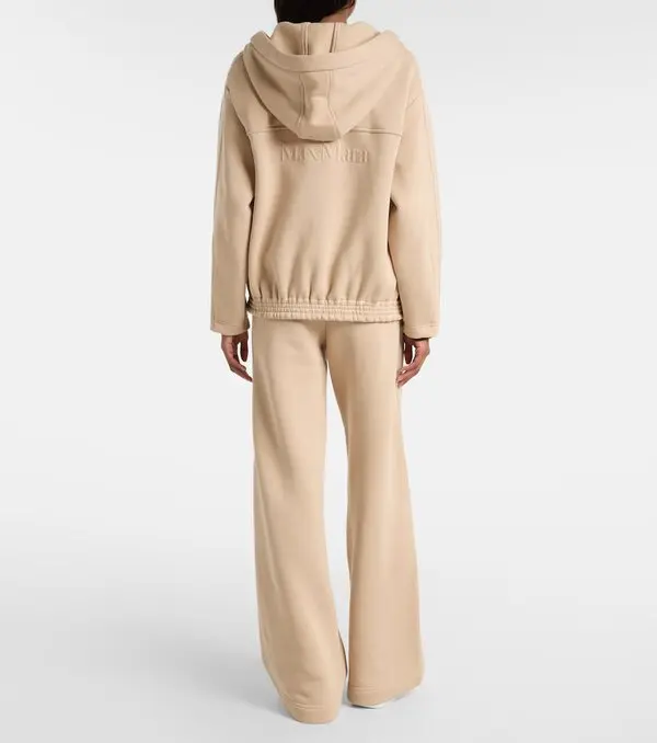 Max Mara Omelia Cotton Sweatshirt - Beige