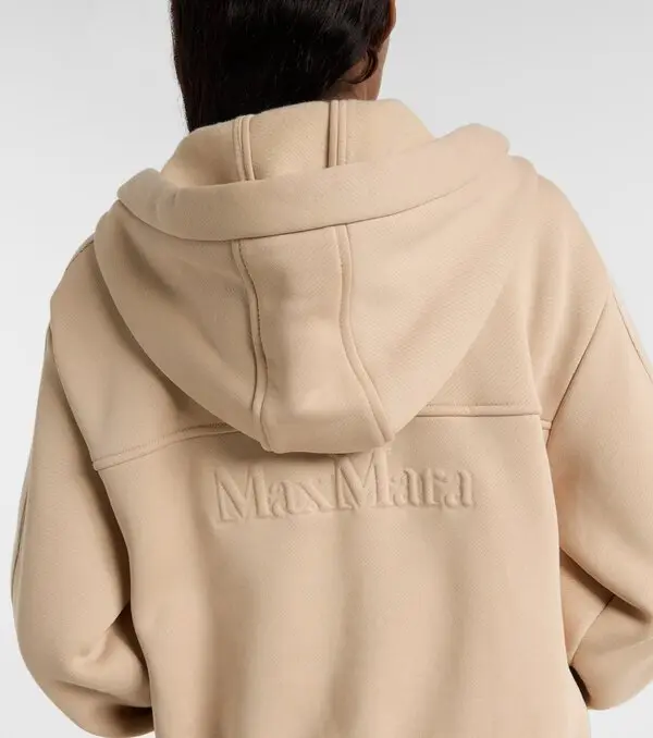 Max Mara Omelia Cotton Sweatshirt - Beige