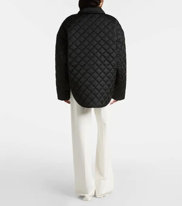 TOTEME Quilted Snap-buttoned Jacket
