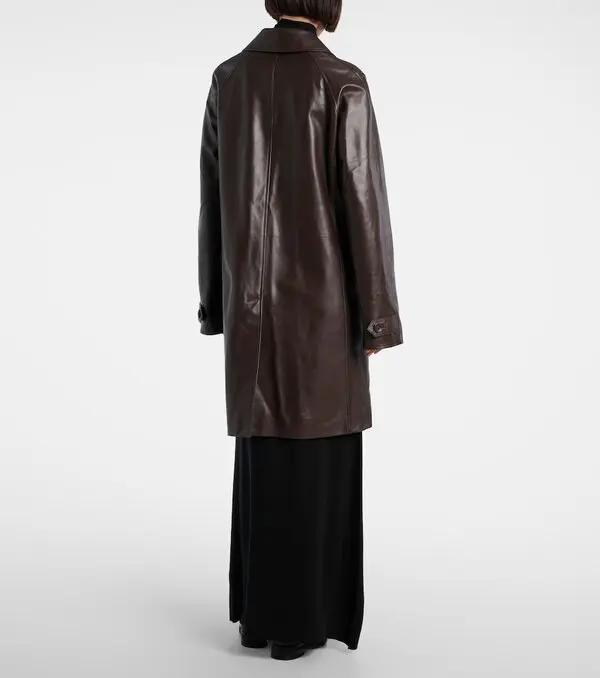 THE ROW Gracia Leather Jacket