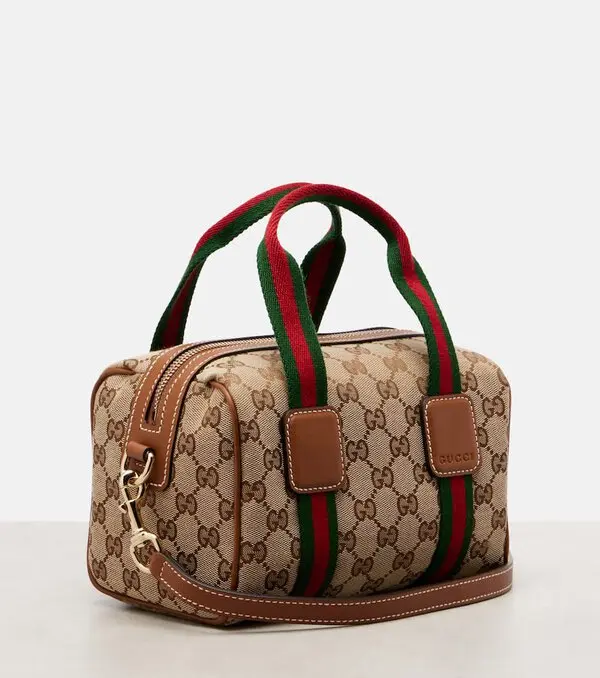 Gucci Mini Gg Canvas Crossbody Bag