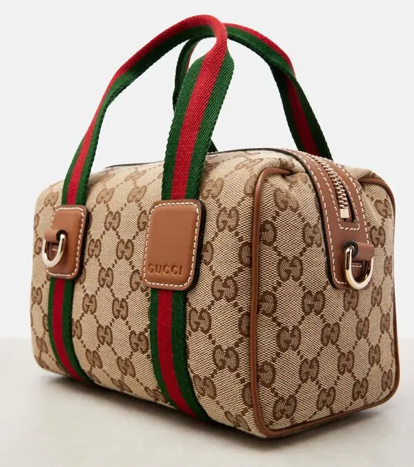 Gucci Mini Gg Canvas Crossbody Bag