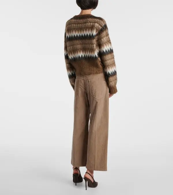 Brunello Cucinelli Wool And Mohair-blend Sweater