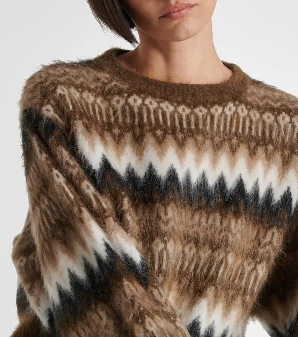 Brunello Cucinelli Wool And Mohair-blend Sweater