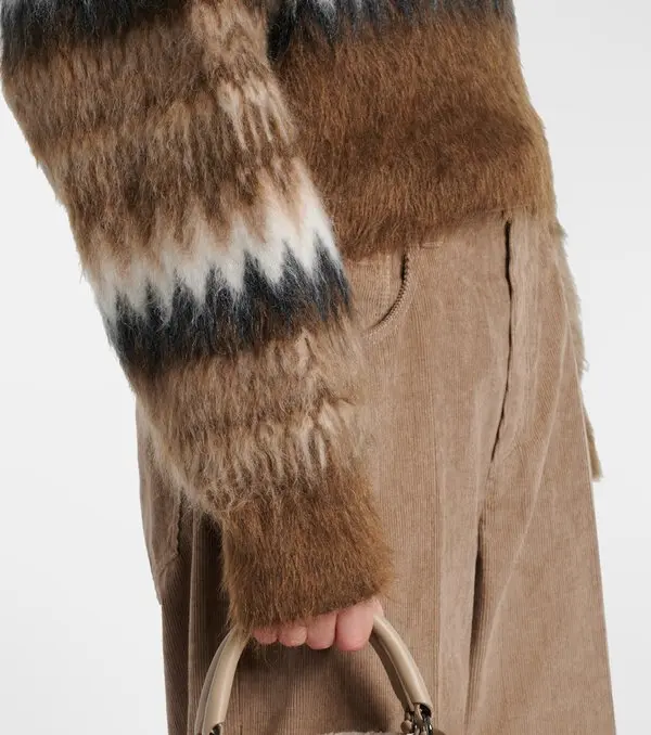 Brunello Cucinelli Wool And Mohair-blend Sweater