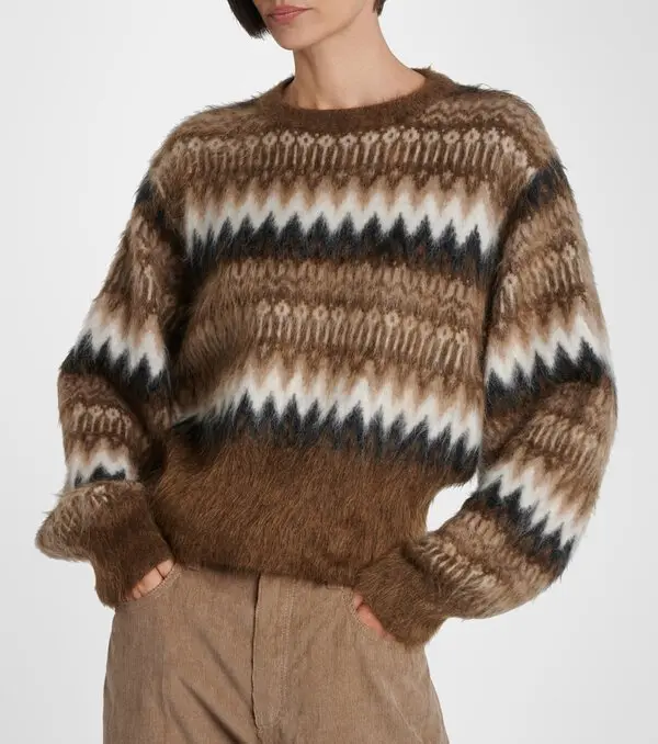 Brunello Cucinelli Wool And Mohair-blend Sweater