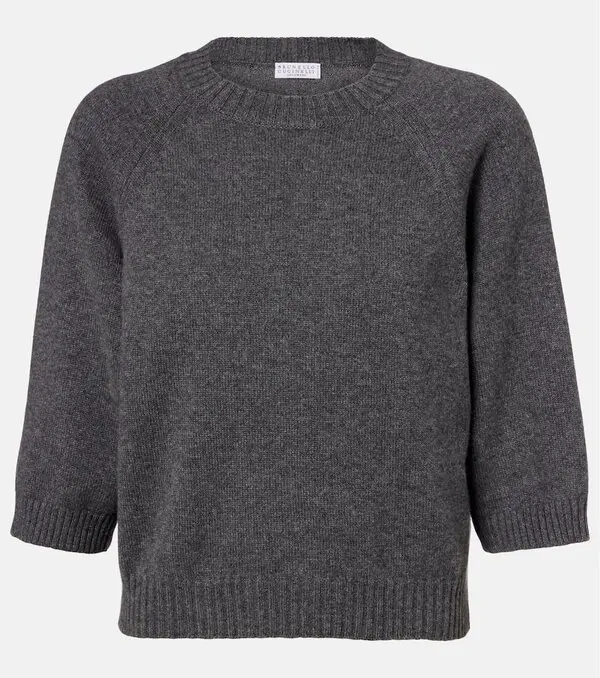 Brunello Cucinelli Cashmere Crewneck Sweater