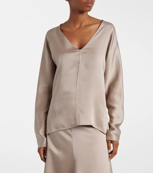 Brunello Cucinelli Silk Blouse