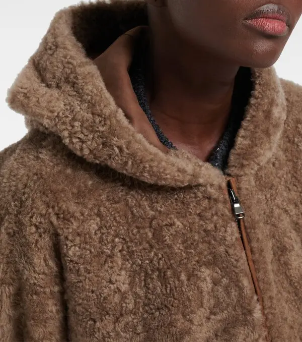 Brunello Cucinelli Shearling And Cashmere Jacket