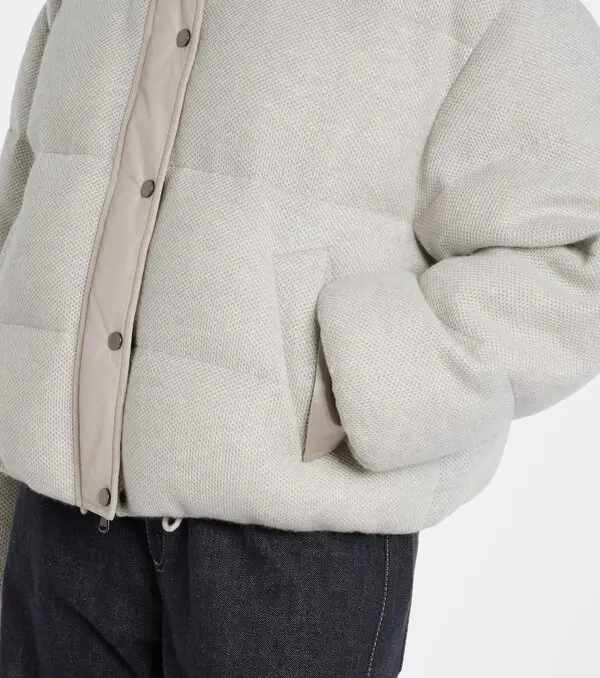 Brunello Cucinelli Cashmere-blend Down Jacket
