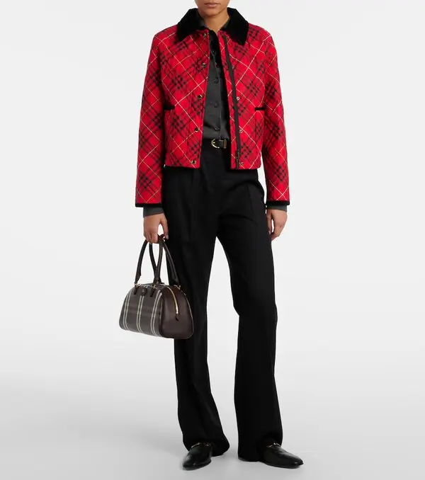 Burberry Check Cotton Jacket