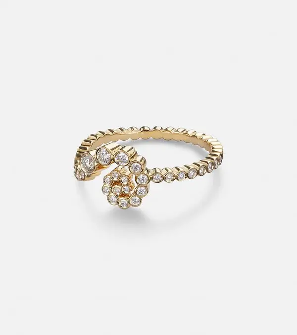 Sophie Bille Brahe Rêve Escargot 18kt Diamond Ring - Gold