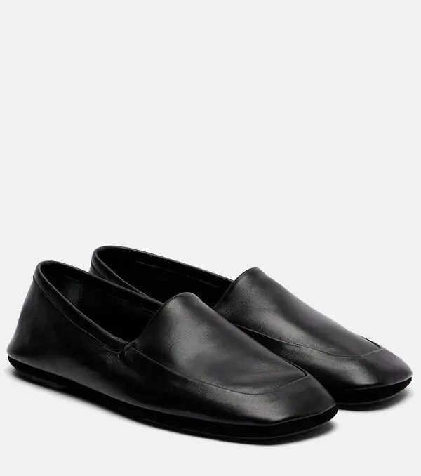 LEMAIRE Leather Slippers