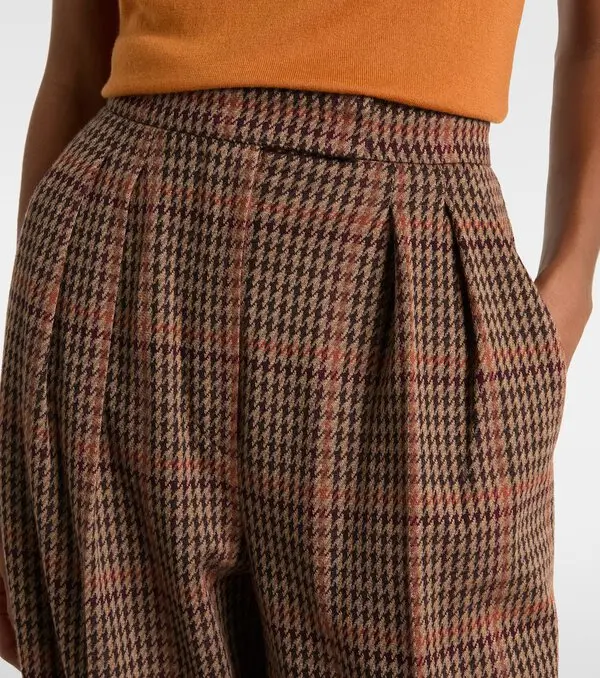 Max Mara Seggio Wide-leg Pants - Brown