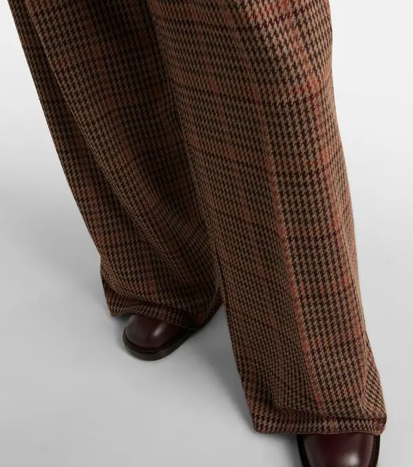 Max Mara Seggio Wide-leg Pants - Brown