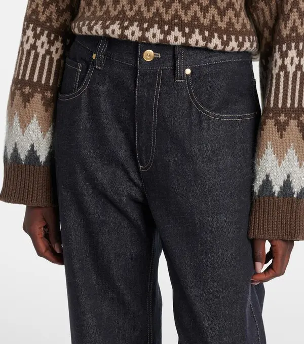 Brunello Cucinelli Straight Leg Jeans