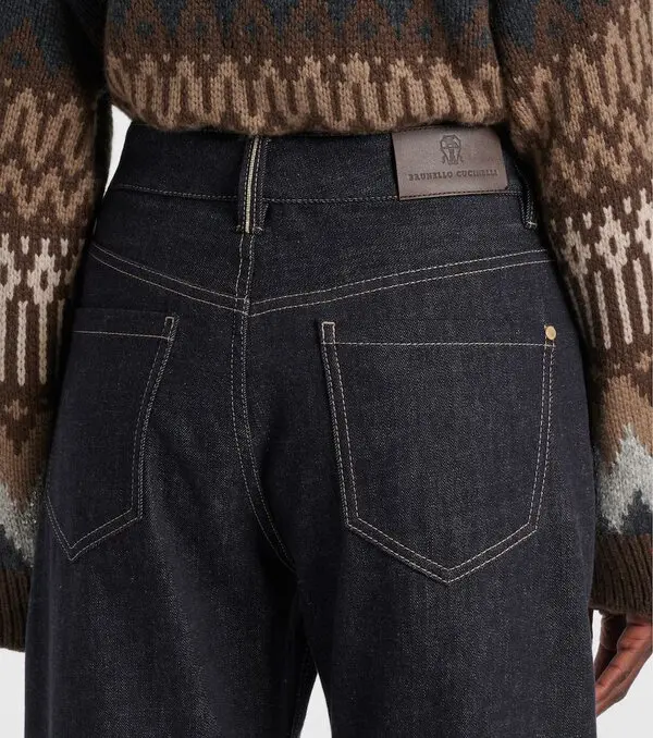Brunello Cucinelli Straight Leg Jeans
