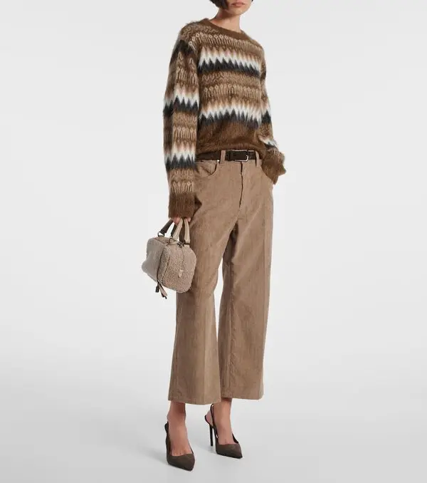 Brunello Cucinelli Wool And Mohair-blend Sweater