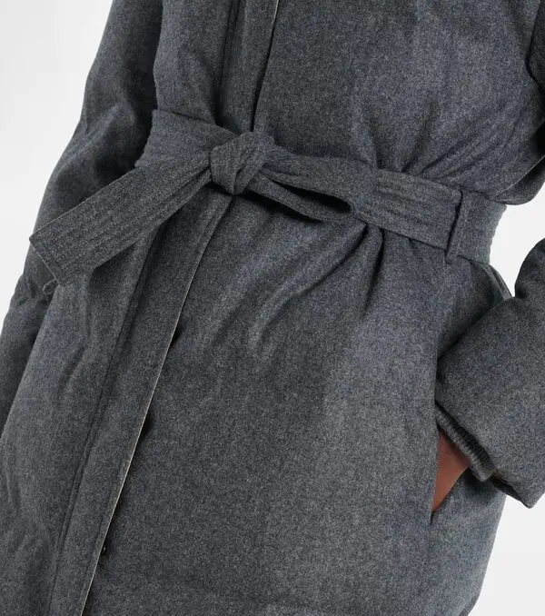 Brunello Cucinelli Virgin Wool Down Coat