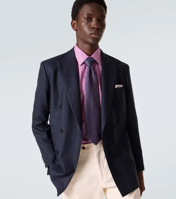 Charvet Silk Jacquard Neck Tie