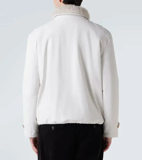 Brunello Cucinelli Shearling-lined Jacket