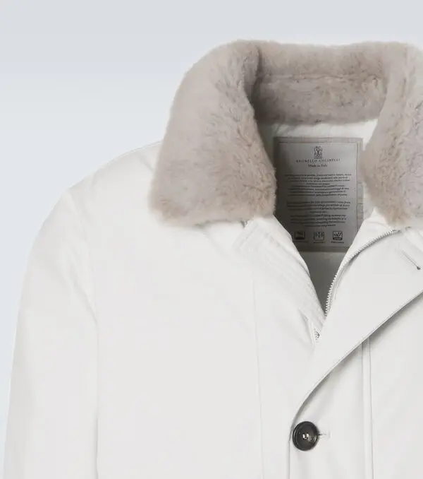 Brunello Cucinelli Shearling-lined Jacket