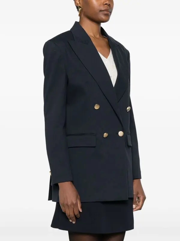 PAROSH Cotton Blend Blazer Jacket