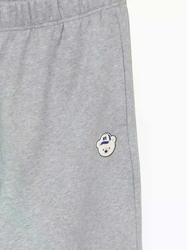 CHOCOOLATE X Russell Athletic Bear-embossed Trousers