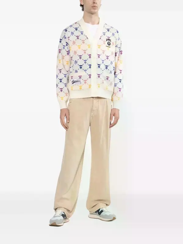 AAPE BY *A BATHING APE Logo-print Cardigan