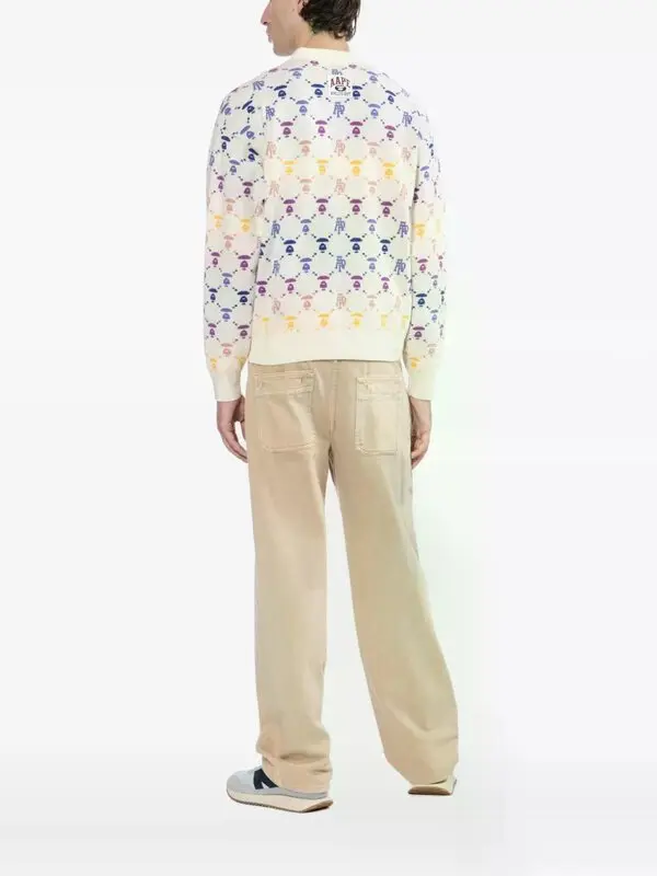 AAPE BY *A BATHING APE Logo-print Cardigan