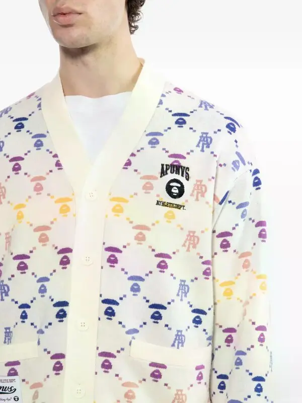 AAPE BY *A BATHING APE Logo-print Cardigan