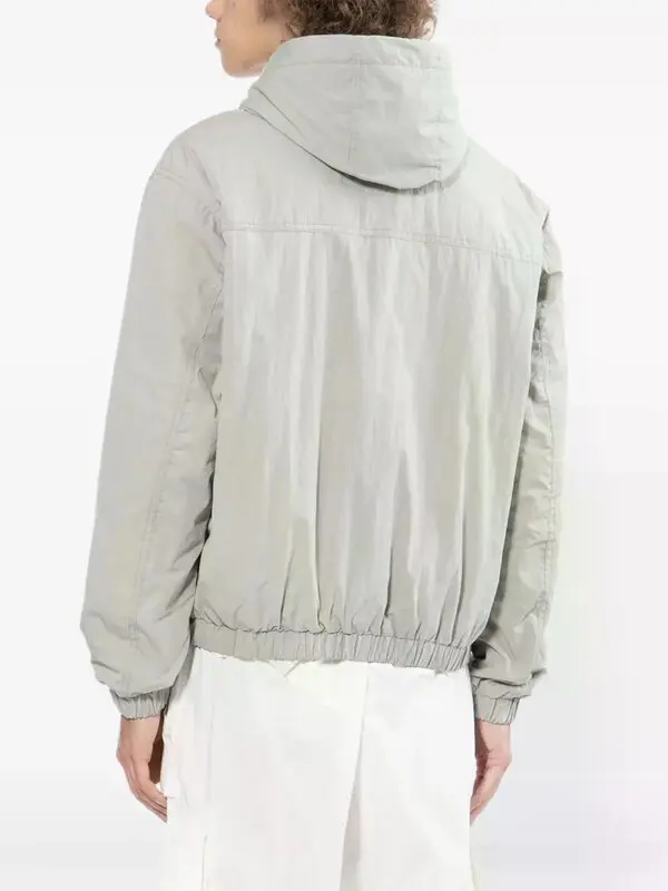CHOCOOLATE Logo-embossed Jacket - Grey