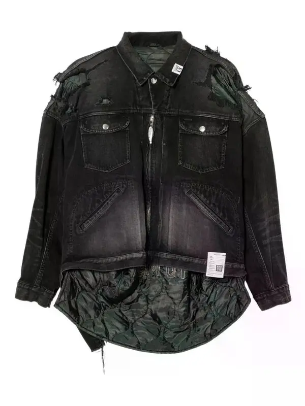 Mihara Yasuhiro Distressed Denim Jacket