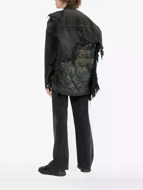 Mihara Yasuhiro Distressed Denim Jacket