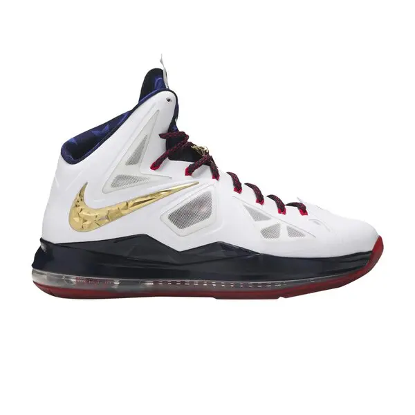 Nike Lebron 10+ Sport Pack 'gold Medal' Sample Sneakers