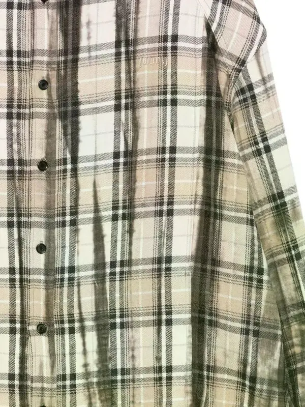 JUUN.J Plaid Shirt - Neutrals