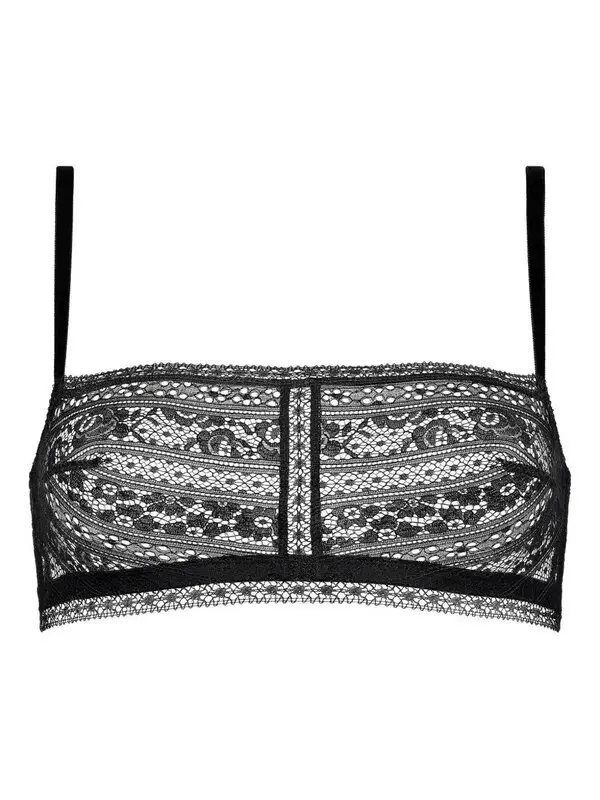 ERES Ruban Crop-top Bra - Black
