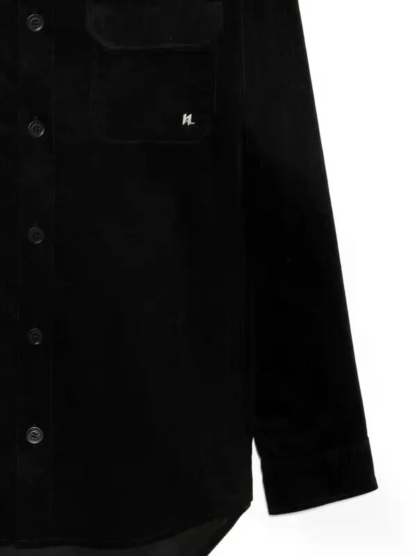 Karl Lagerfeld Logo-patched Corduroy Overshirt