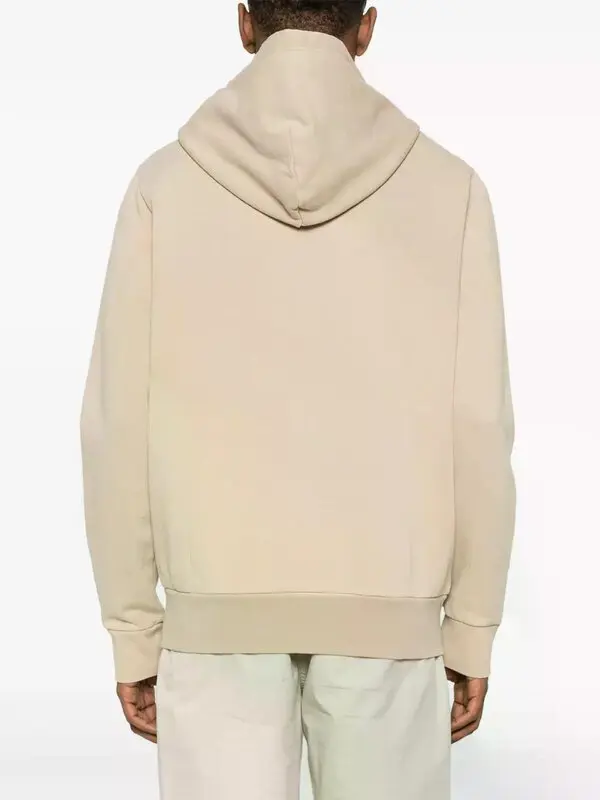 Polo Ralph Lauren Cotton Jersey Zipped Hoodie - Neutrals