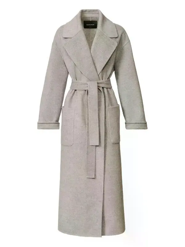 Fabiana Filippi Belted Patch-pocket Coat