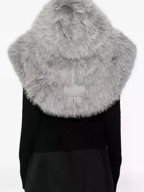 Patrizia Pepe Faux-fur Sleeveless Jacket