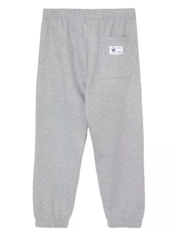 CHOCOOLATE X Russell Athletic Bear-embossed Trousers - Grey