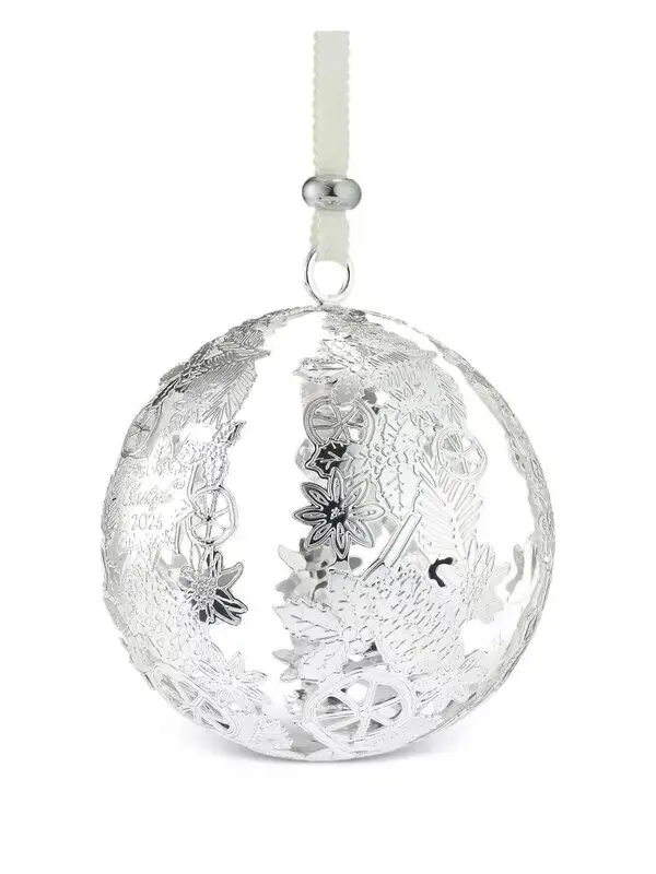 Christofle Plated Christmas Ornament
