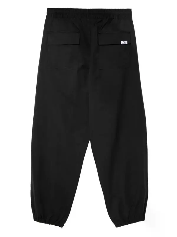 CHOCOOLATE Logo-embroidered Trousers - Black