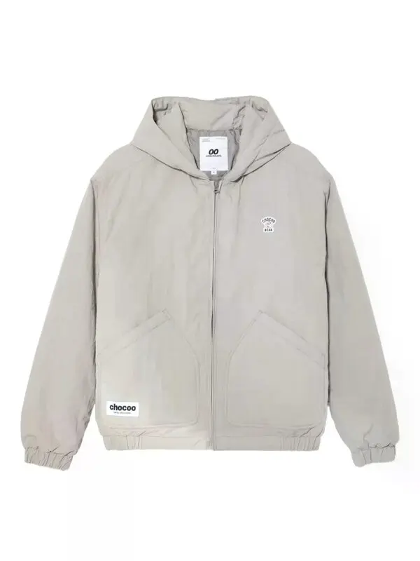 CHOCOOLATE Logo-embossed Jacket - Grey