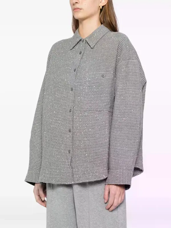 JNBY Collared Tweed Jacket