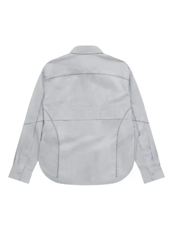 CRAIG GREEN Striped Topstitching Shirt