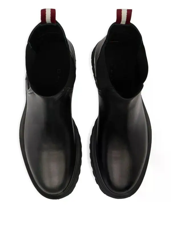 Bally Leather Chelsea Boots - Black