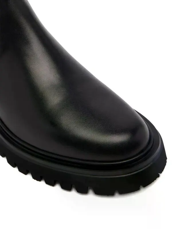 Bally Leather Chelsea Boots - Black